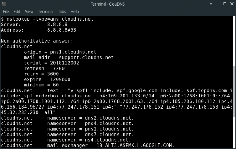 10 most used Nslookup commands - ClouDNS Blog